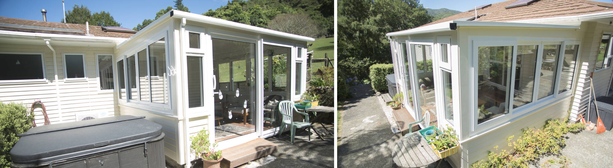 PVC Sunroom Kapiti Coast | Vinyl sunroom construction